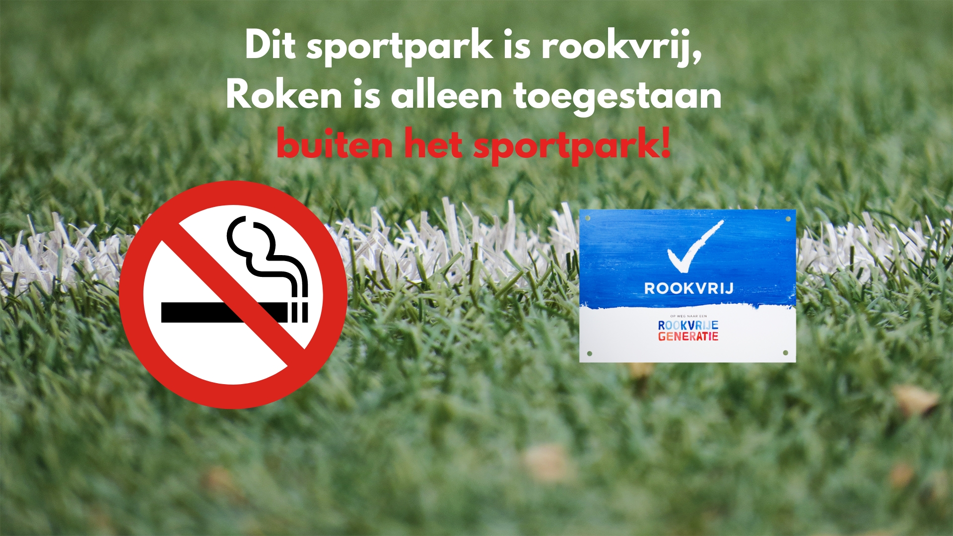 Rookvrij sportpark per 1 september | K.S.V. Achilles '12